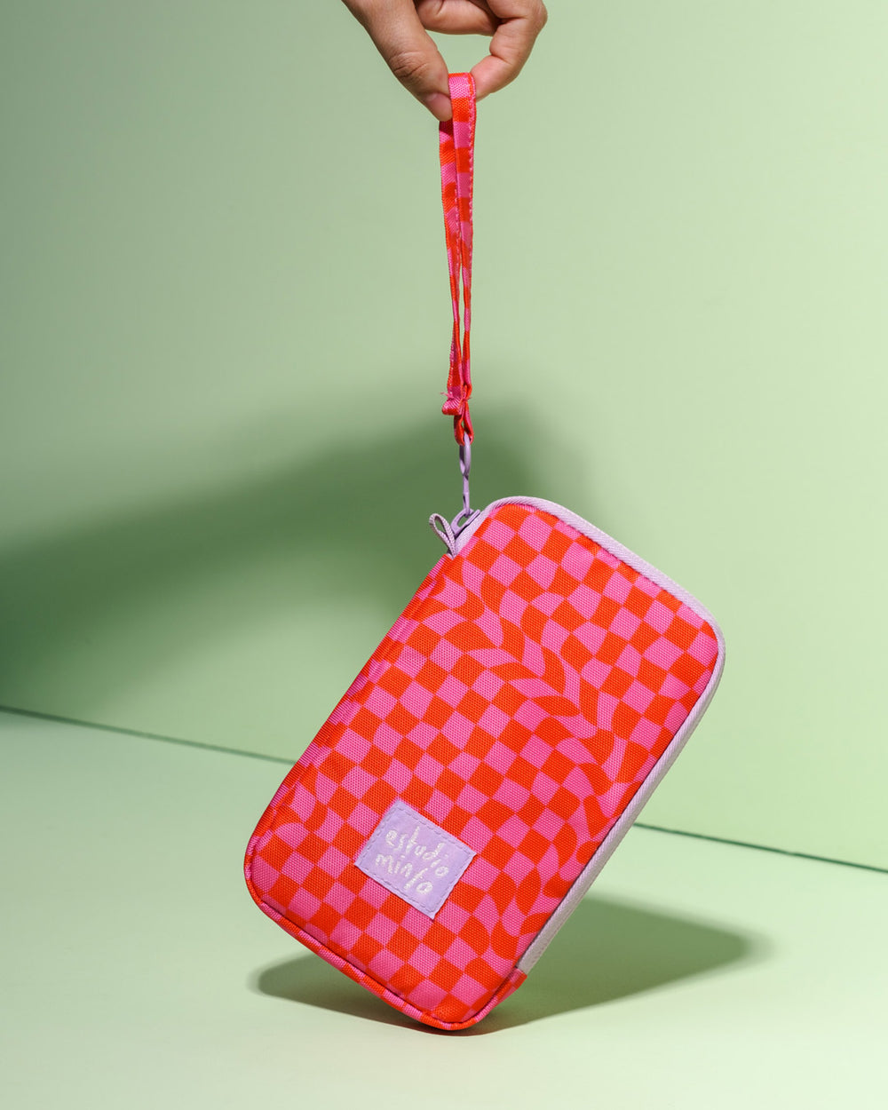 Cell Wallet Cherry Checkers